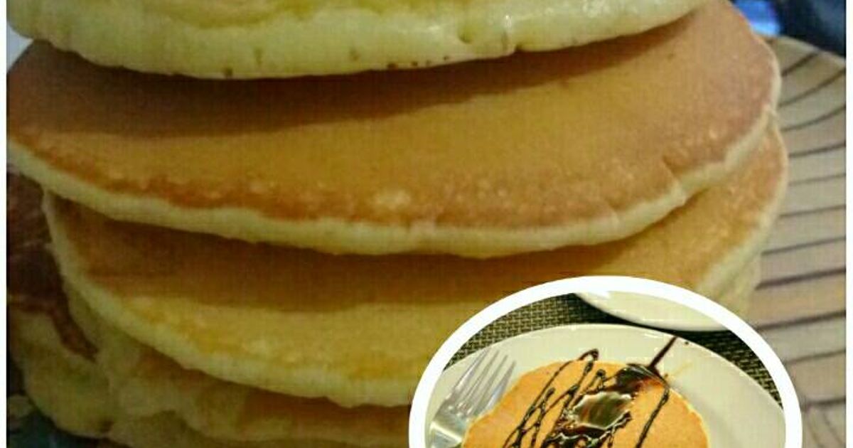 Resep Simple Pancake Buttermilk oleh Risna Yuni - Cookpad