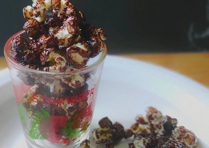 Resep Popcorn Rasa Coklat oleh minarsih.ummuarwa - Cookpad