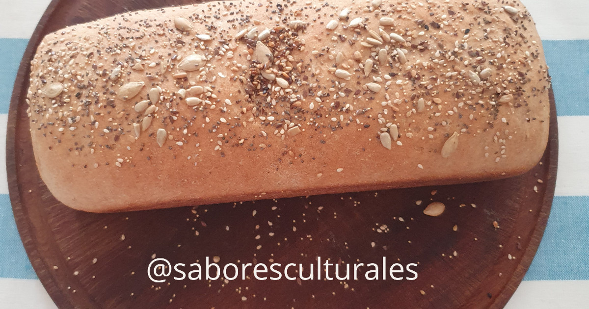Pan Lactal Con Harina Integral Y 8 Semillas Receta de ...