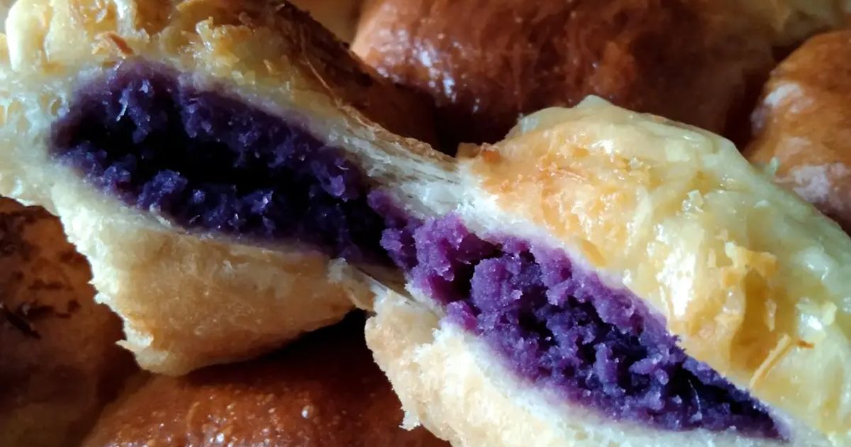 Resep Roti Manis Isi Ubi Ungu /Roti Santan oleh yayah Nursamsiah - Cookpad
