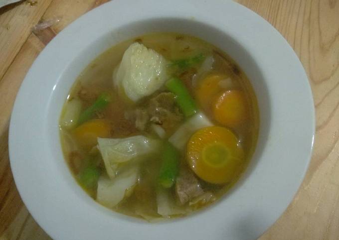 Resep SOP daging sehat oleh Yosia San Christiani - Cookpad