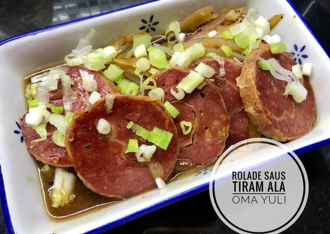 Resep Rolade daging sapi ala oma Yuli oleh Yuli Nur Elia - Cookpad
