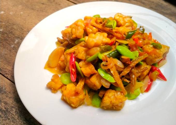 Resep Sambal Tempe Teri Cabe Hijau oleh Mita.W#MommyFayzel# - Cookpad