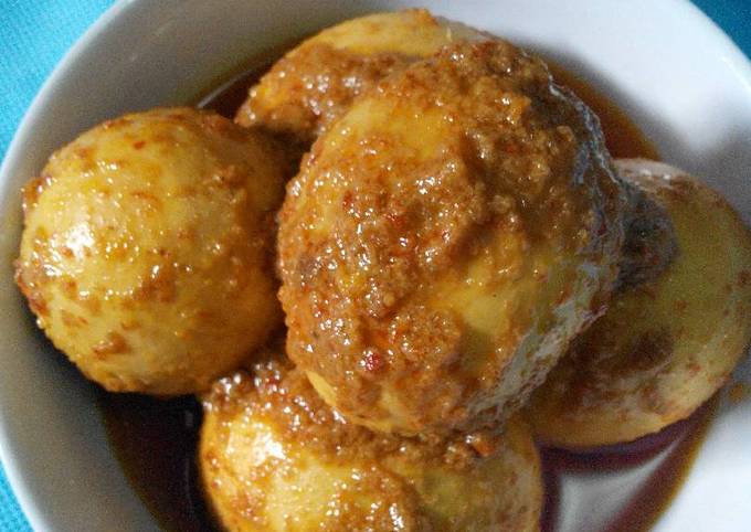 Resep Rendang telur oleh Budhe Tri - Cookpad