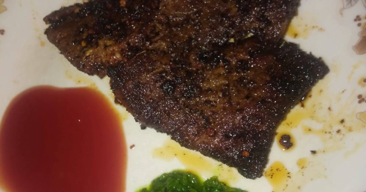 Thin Beef Steak Recipe by Samiya Shaikh - Cookpad