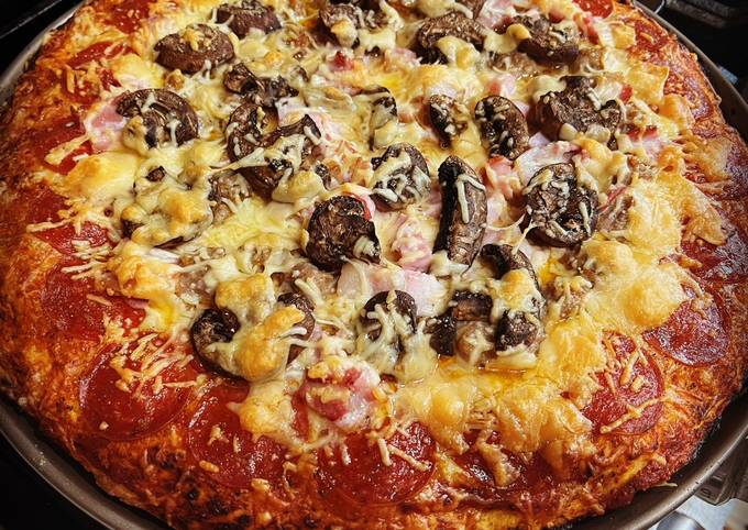Homemade Pizza Recipe by Minda - Cookpad