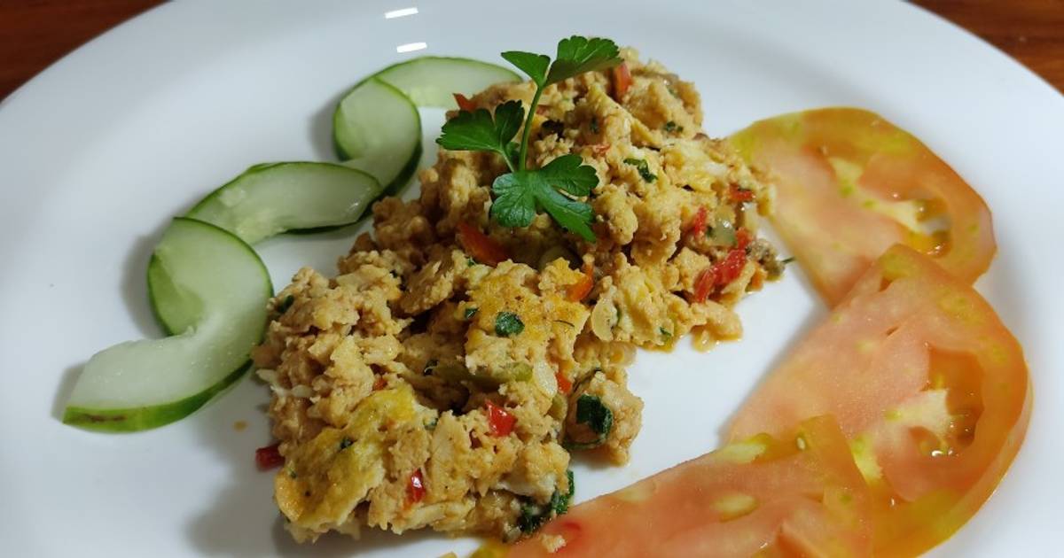 Revoltillo con atún Receta de Bendecido- Cookpad