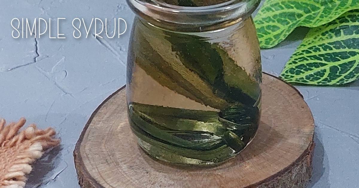 Resep Simple Syrup oleh Atika Duta - Cookpad