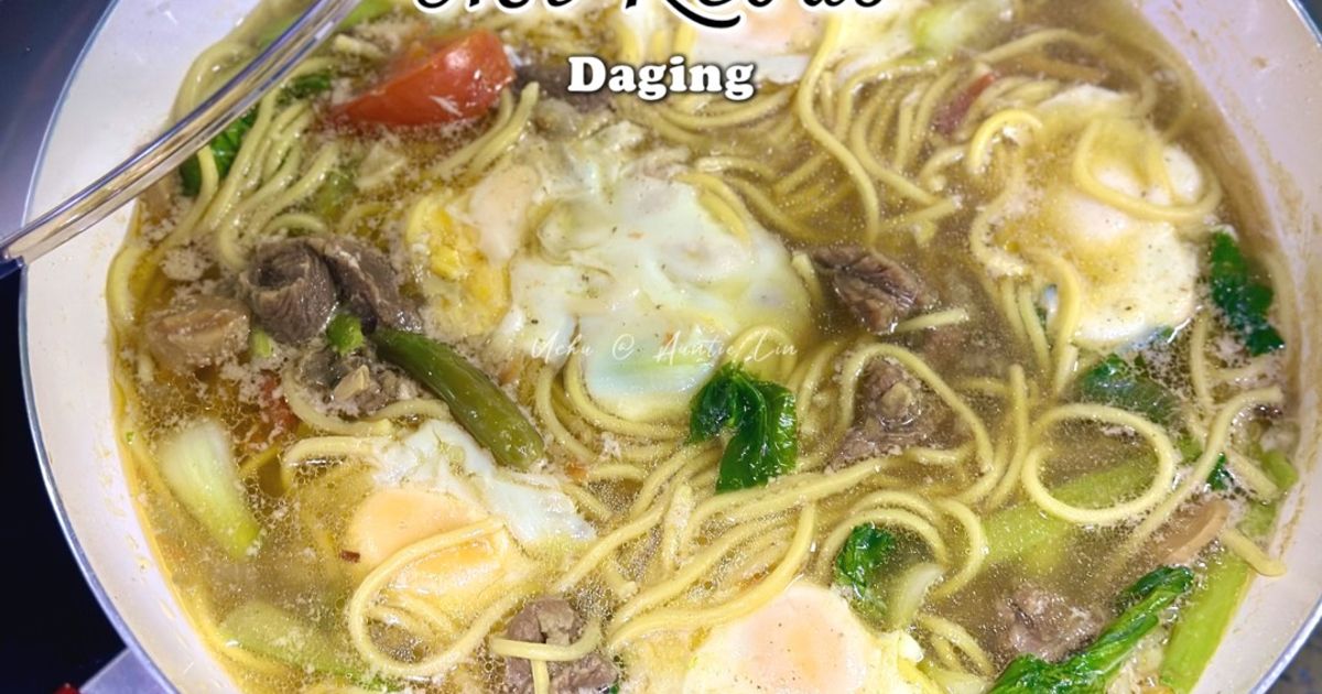 Resipi Mi Rebus Daging oleh Sesimple Loralin - Cookpad