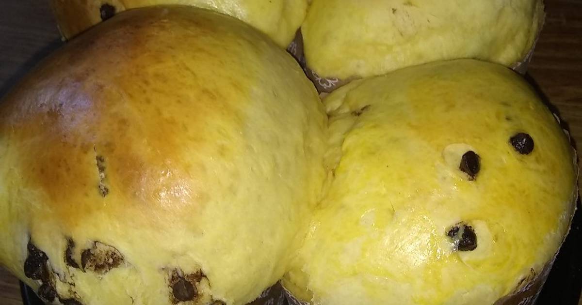 Pan dulce con chips Receta de Lucila Guzman- Cookpad