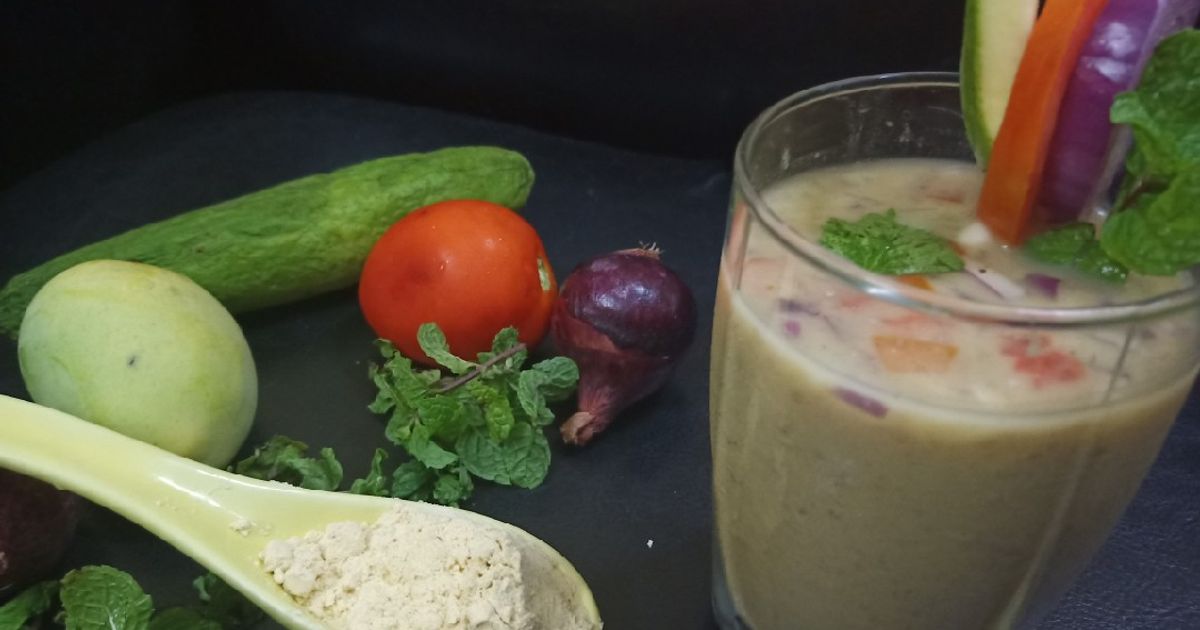 Sattu Drink Summer Cooler Recipe By Priti Malpani
