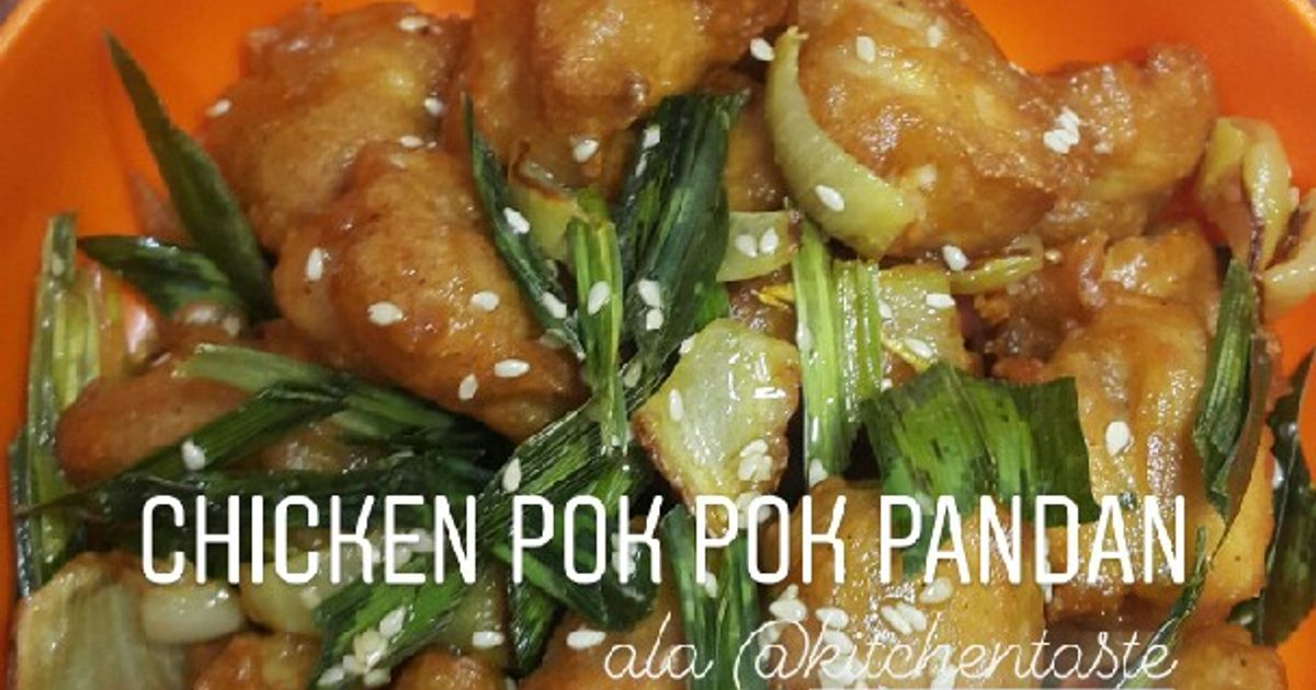 Resep Chicken Pok Pok Pandan Rasa Restaurant Ala Kitchentaste oleh ...