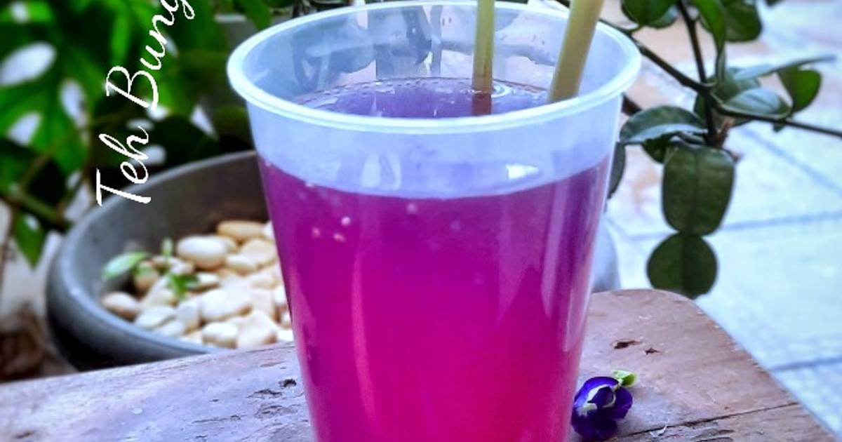 Resep Teh Bunga Telang Sereh oleh Puri Pawon - Cookpad