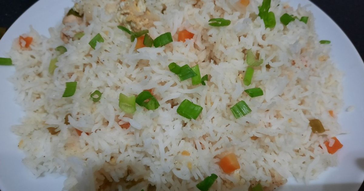 Egg Vegetable Fried Rice Recipe by Humaira Saleem - Cookpad