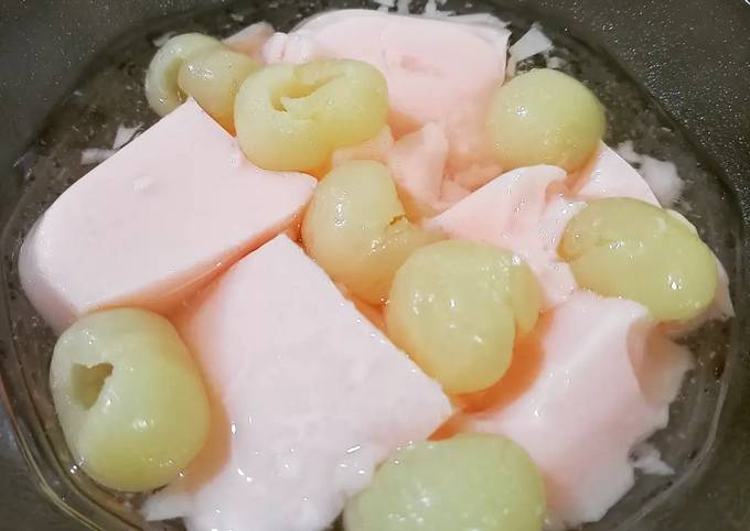 Resep Silky Milky Longan Pudding oleh Fransciska Siska - Cookpad