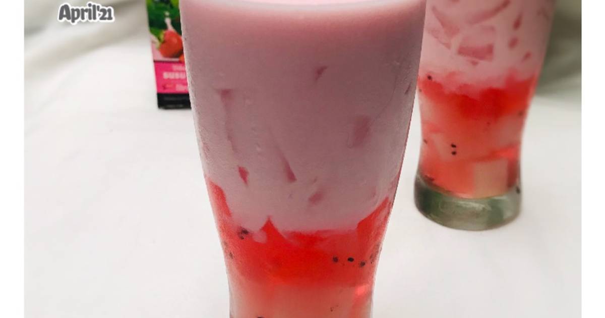 Resep Es Nata de Coco Susu oleh anif agustina - Cookpad