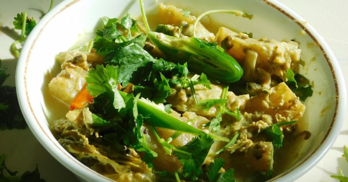 Ash Gourd Mung Dal Koottu Recipe by Lakshmi Sridharan Ph D - Cookpad