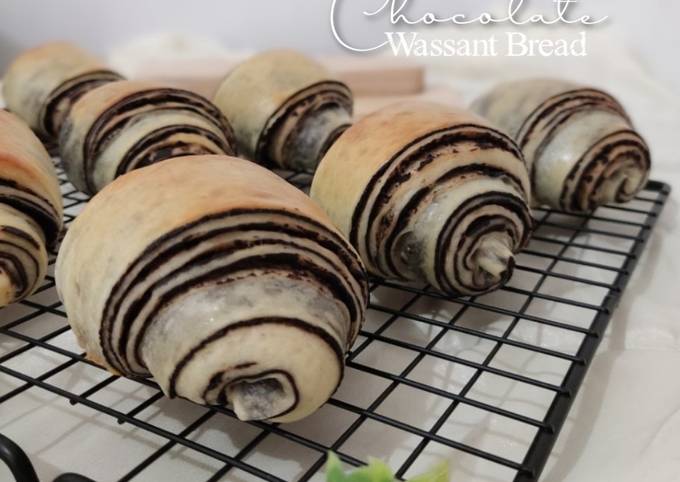 Resep Chocolate Wassant Bread | Roti Wassant Cokelat oleh Diyah Puspita ...