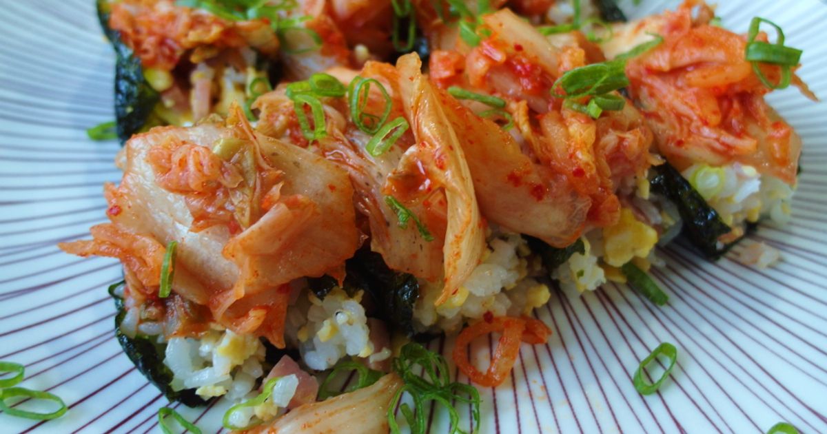 One Pot Korean Spam Rice Wraps Recipe By R.L. 料理研究室