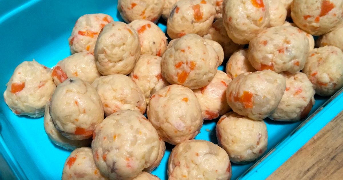 Resep Donat Kentang Wortel (Snack Mpasi 1th+) oleh Marina - Cookpad
