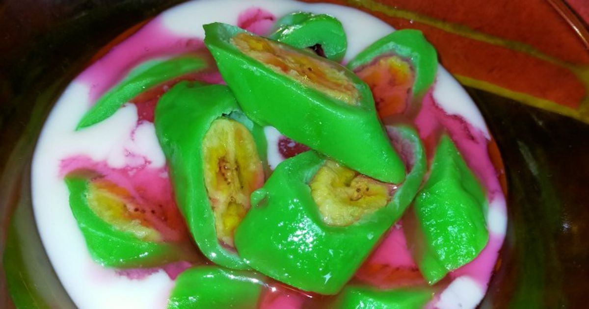Resep Pisang Ijo Fiber Creme oleh Ummu Hasna - Cookpad