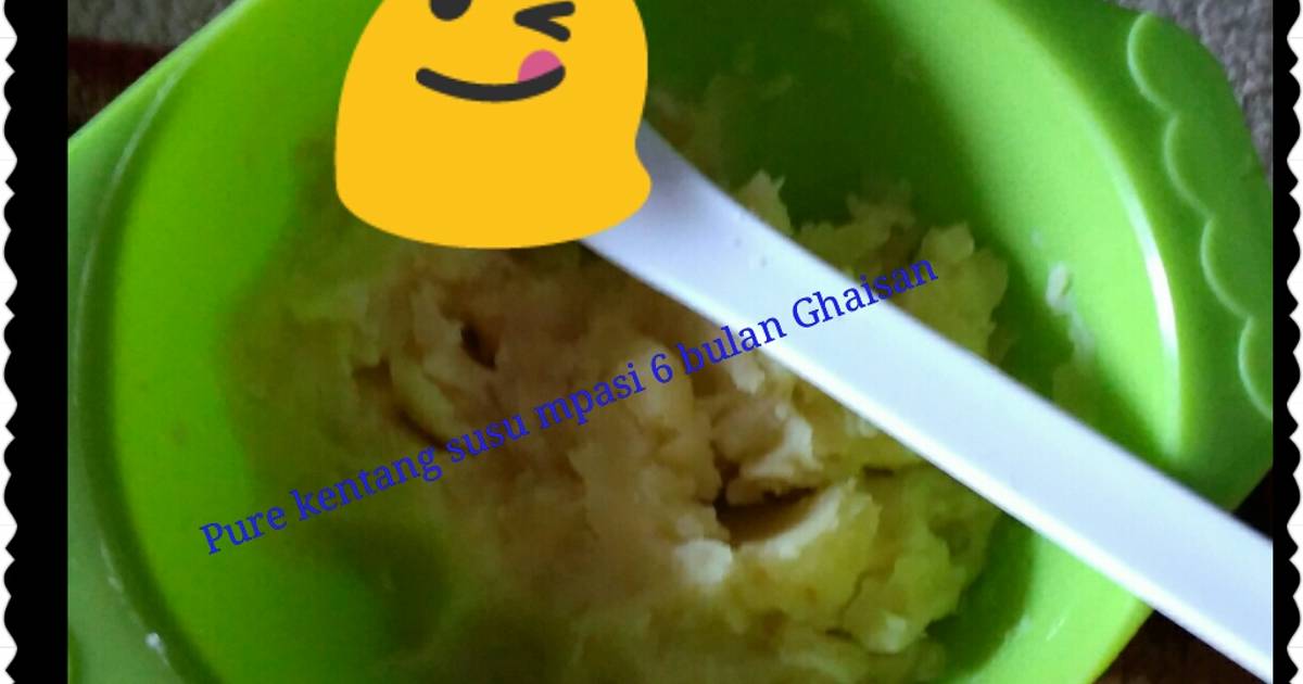 Resep Pure kentang susu mpasi 6 bulan oleh Ummu jofi - Cookpad