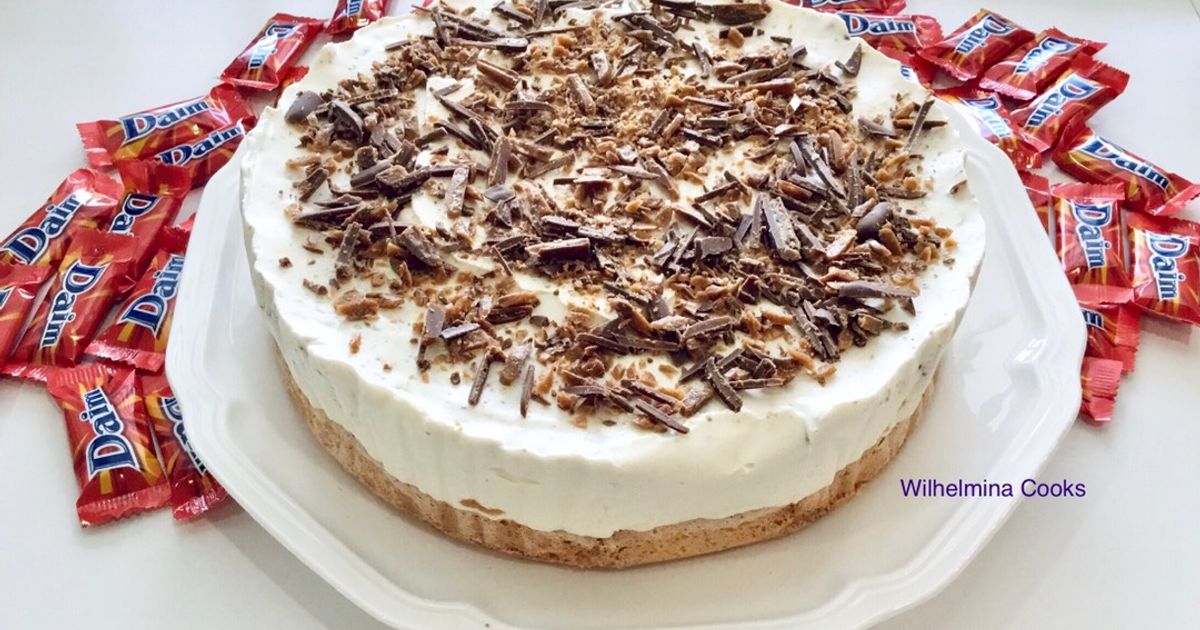 Daim Ice Cream Cake 🇳🇴 Recipe by Wilhelmina Cooks