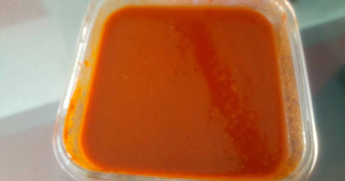 Salsa de chile guajillo - 23 recetas caseras- Cookpad
