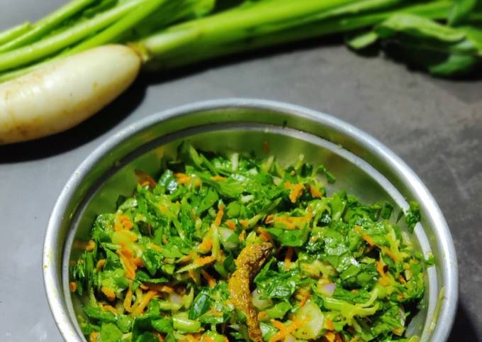 White Radish Recipe Indian