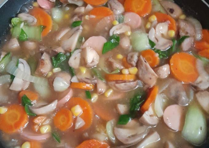 Resep Capcay sayur solaria oleh Nduk Desy - Cookpad