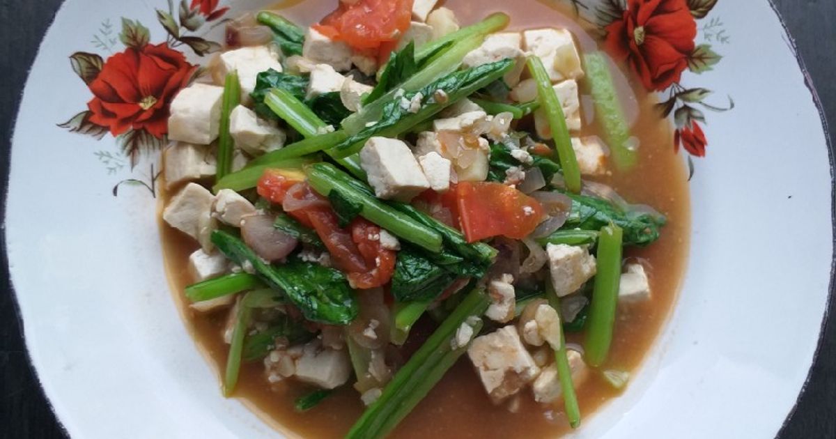 Resep sawi hijau tomat rumahan enak dan mudah - Cookpad