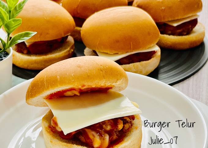 Resep 234. Burger TELUR oleh Juliana Tendeas - Cookpad