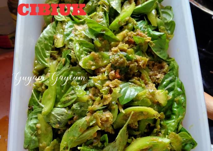 Resep Sambel Cibiuk / Sambal Ijo / Sambel Hejo / Sambal Kemangi ...