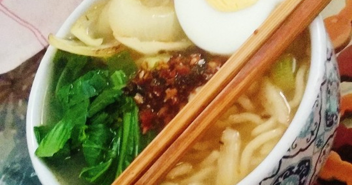 Resep Mie Ramen Kuah Ala Ala (Healthy And Simpel) oleh Resta - Cookpad