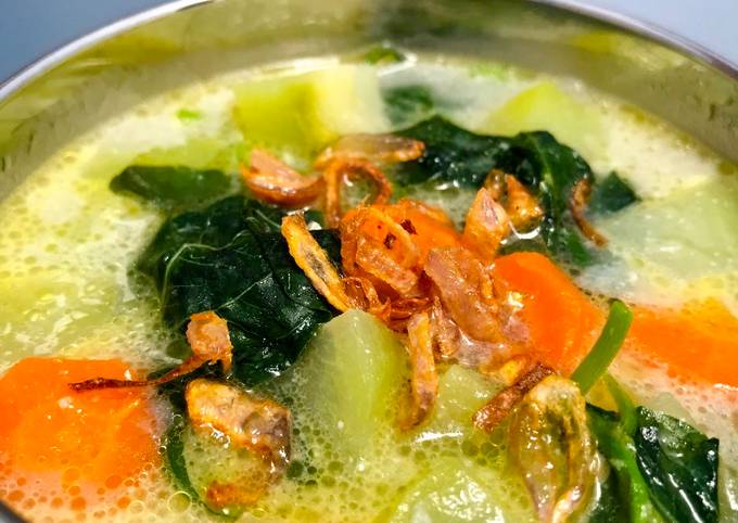 Resep Bobor Bayam Labu Wortel oleh Euis Amalia - Cookpad