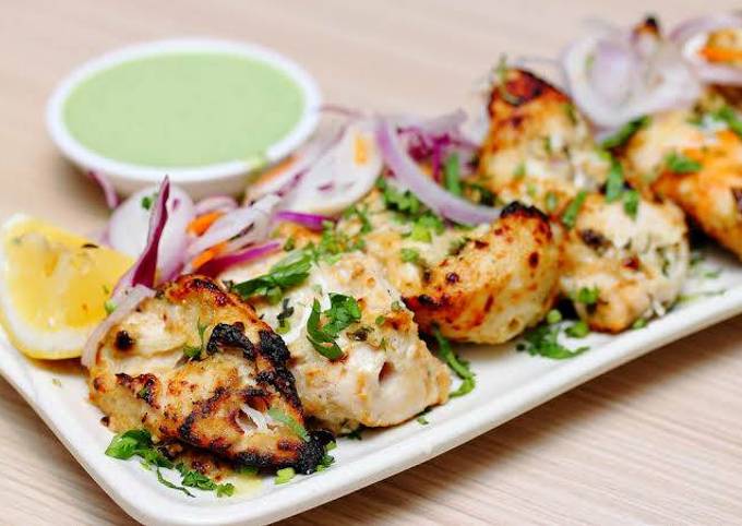 Malai murgh tikka Recipe by Mayank Lall - Cookpad