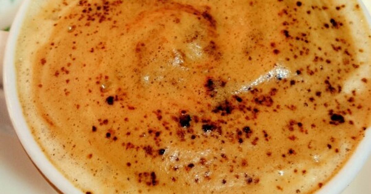 طريقة عمل كابتشينو منزلي على اصولها بطريقة سهلة وسريعة من Hawraa Ali👑 ...