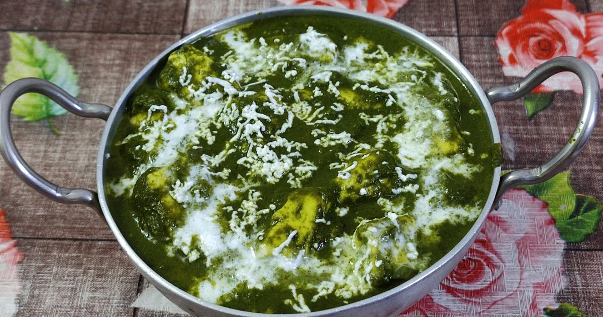 Palak Paneer Recipe by Foram C. Virani - Cookpad