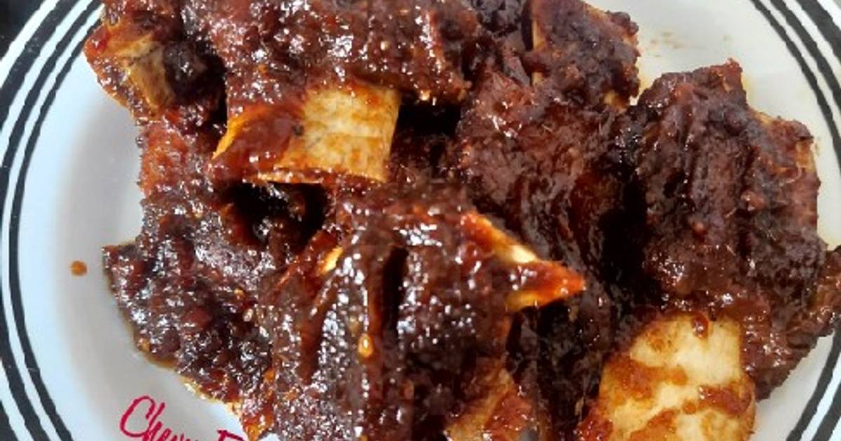 Resep Iga Bakar (Teflon) Madu oleh Chevy Beccha - Cookpad