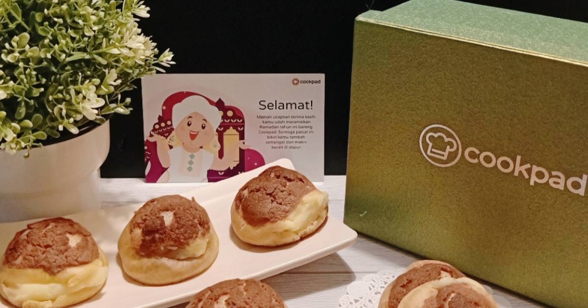 Resep Choux Craquelin /Soes Jepang oleh Rini Julia - Cookpad