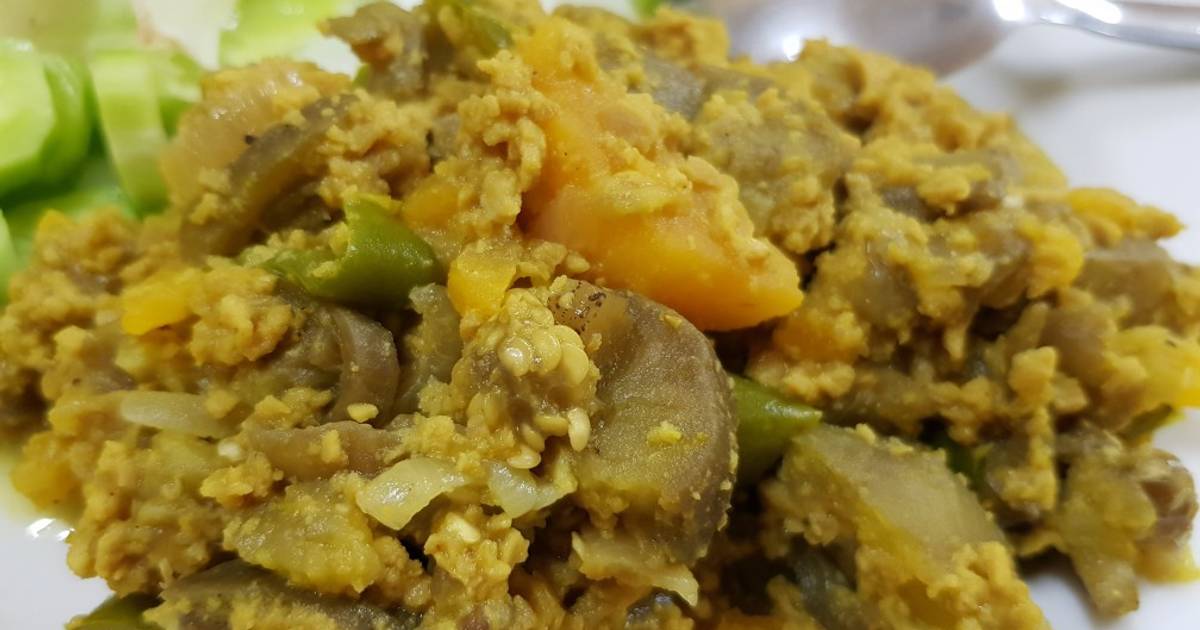 طريقة عمل مسقعه بالبطاطا الحلوه (صحيه) على اصولها بطريقة سهلة وسريعة من ...