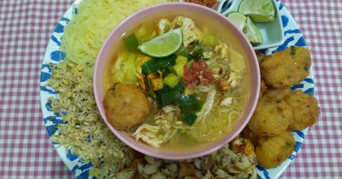 Resep Soto kuah kuning oleh Reno Ys - Cookpad