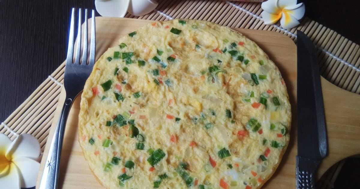 34 resep omelet telur lumer enak dan mudah - Cookpad