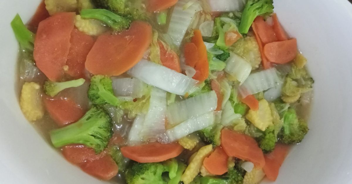 Resep Capcay Sayur Simple oleh Dyarichae - Cookpad