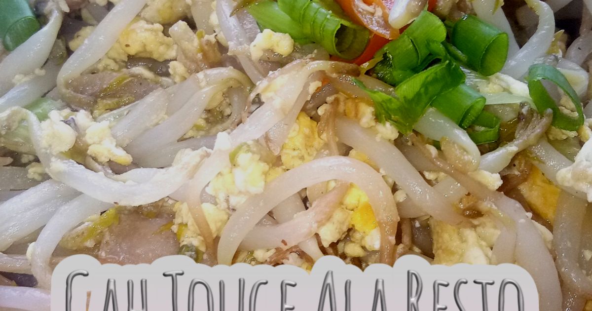 Resep 15. Cah Touge Ala Resto Simple Dan Praktis oleh Rizka Dinda ...