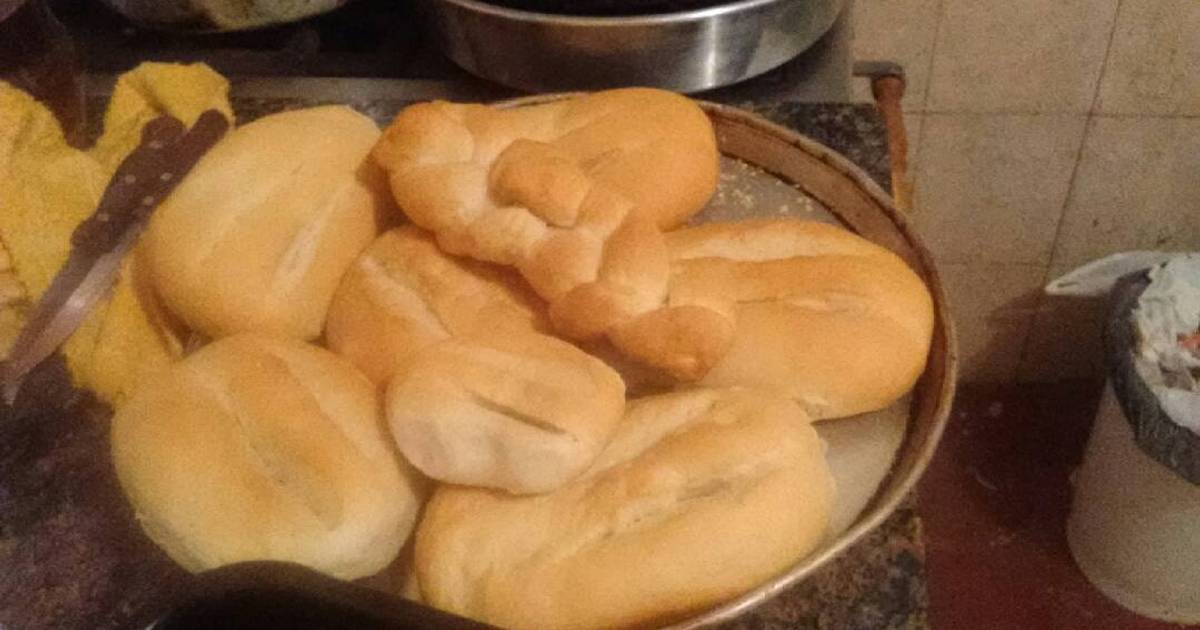 Pan casero con grasa - 387 recetas caseras- Cookpad