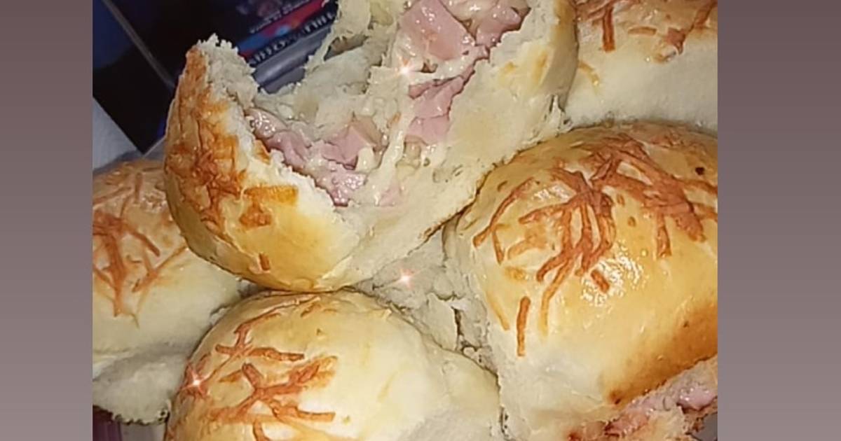 Pancitos rellenos de jamón y queso Receta de Ale Cossani- Cookpad