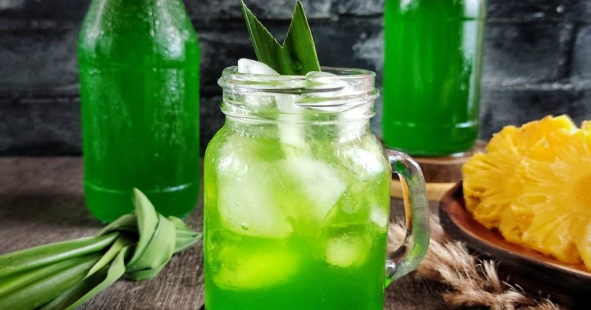 Resep Sirup Nanas Pandan oleh Tyas yodha - Cookpad