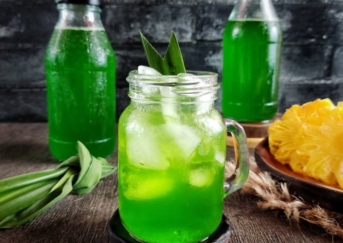 Resep Sirup Nanas Pandan oleh Tyas yodha - Cookpad