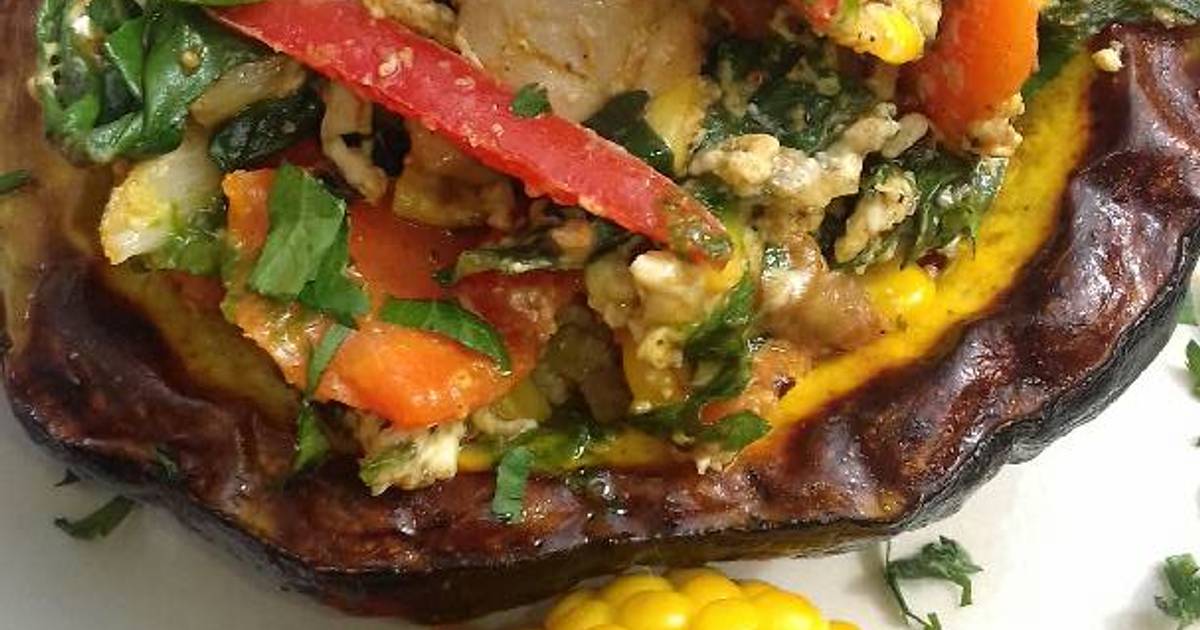 Zapallo cabutia relleno Receta de Esteban Alba- Cookpad